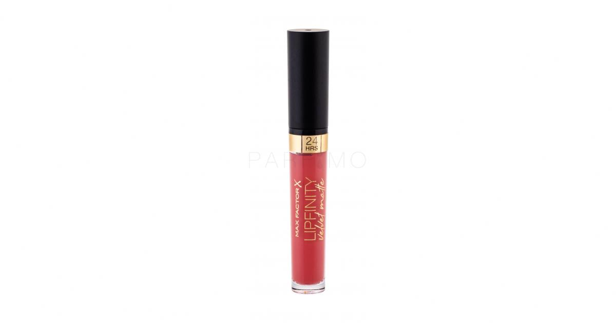Max Factor Lipfinity Velvet Matte 24HRS Ruj de buze pentru femei 3,5 ml ...