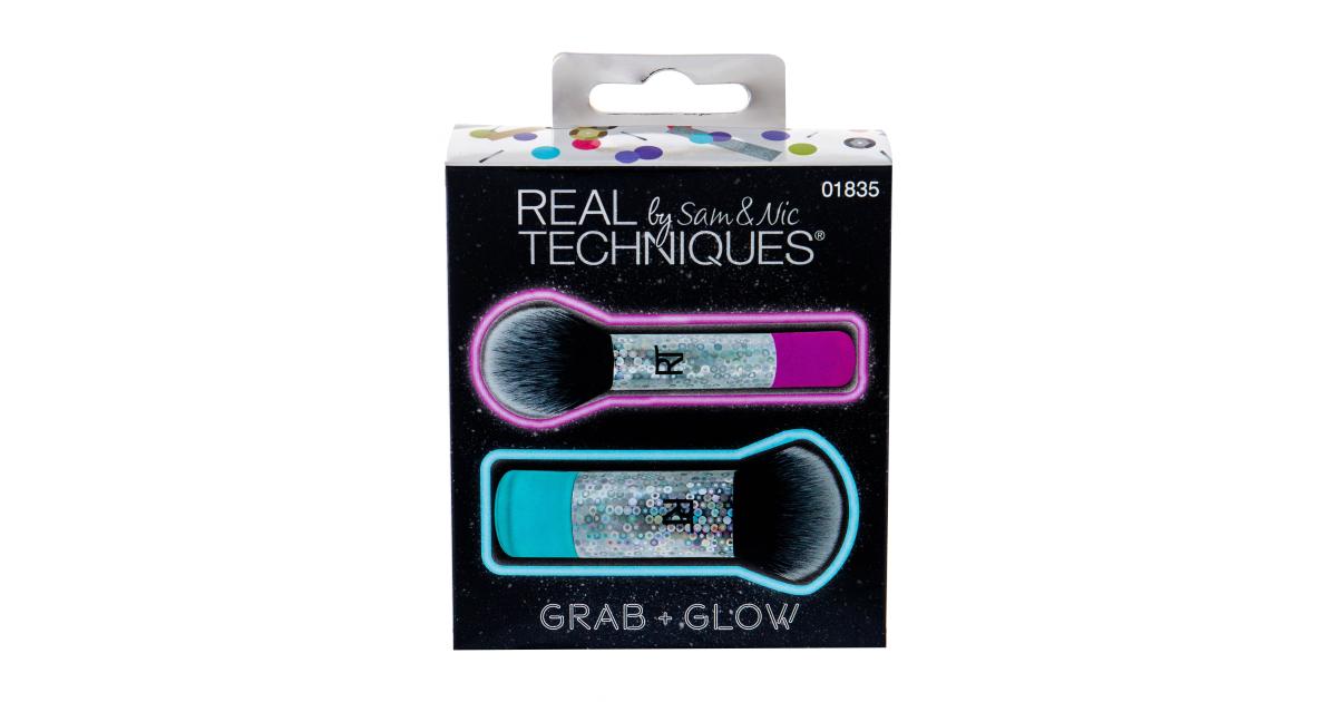 Real Techniques Brushes Grab + Glow Set cadou | Parfimo.ro