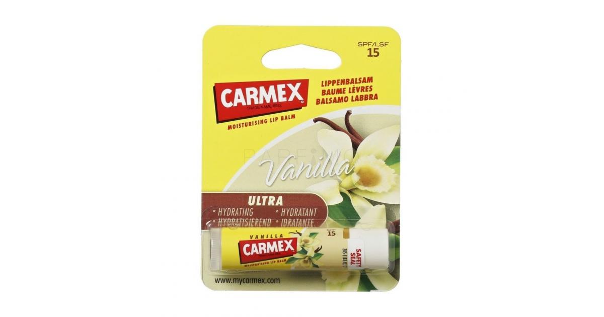 Carmex Ultra Moisturising Lip Balm Vanilla SPF15 Balsam de buze pentru ...