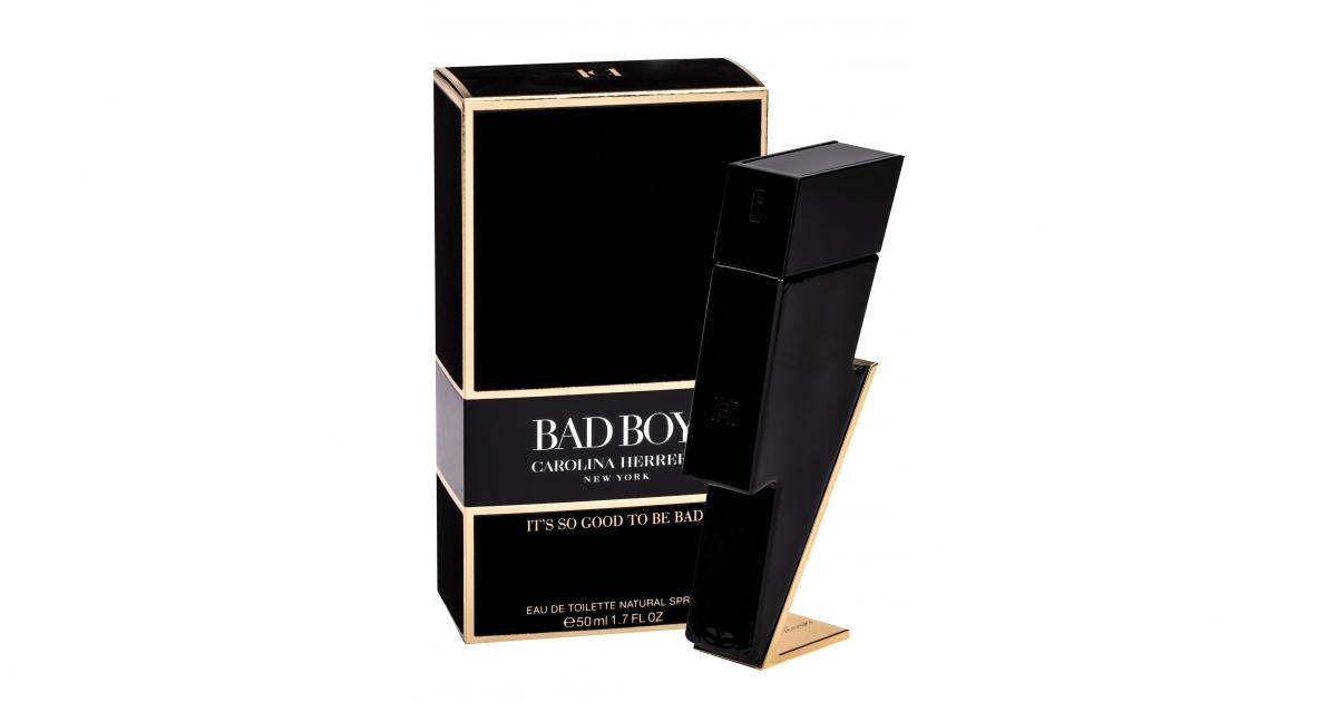 Parfum cu boabe de tonka Carolina Herrera Bad Boy | Parfimo.ro