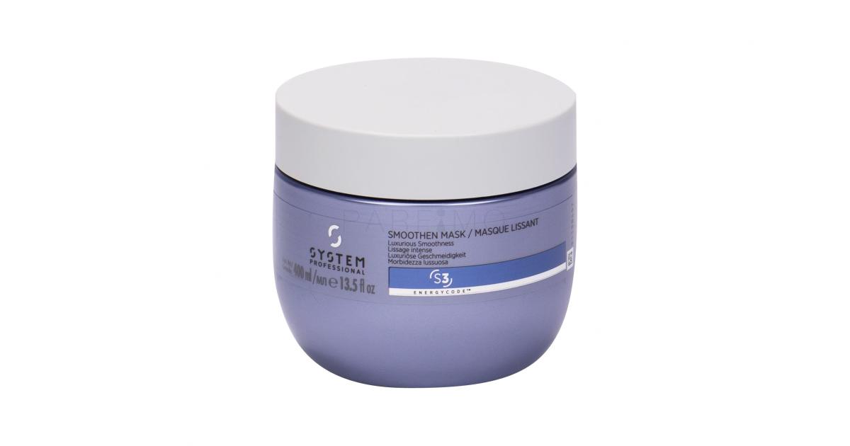 System Professional Smoothen S3 Mască de păr pentru femei 400 ml ...