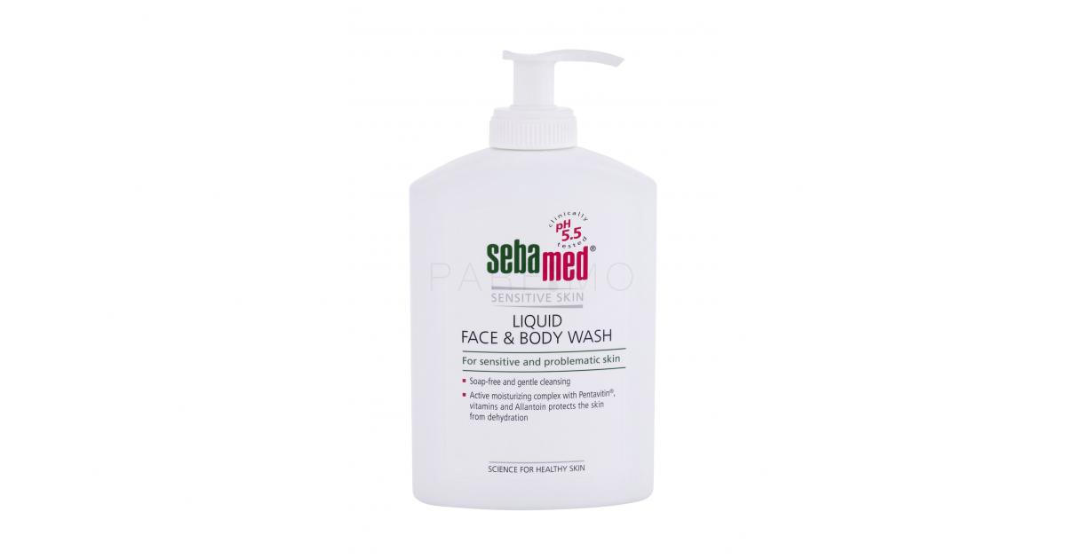 SebaMed Sensitive Skin Face & Body Wash Săpun lichid pentru femei 300 ...