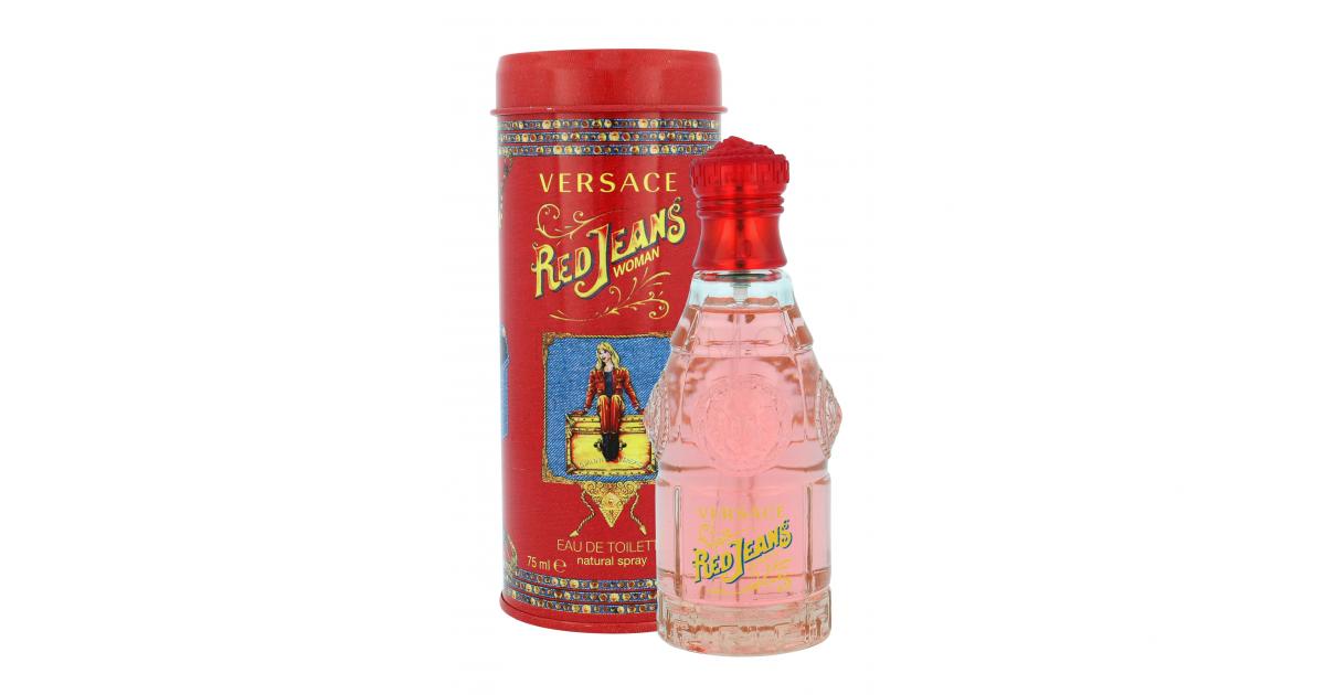 Versace Red Jeans Woman Apă de toaletă pentru femei 75 ml | Parfimo.ro