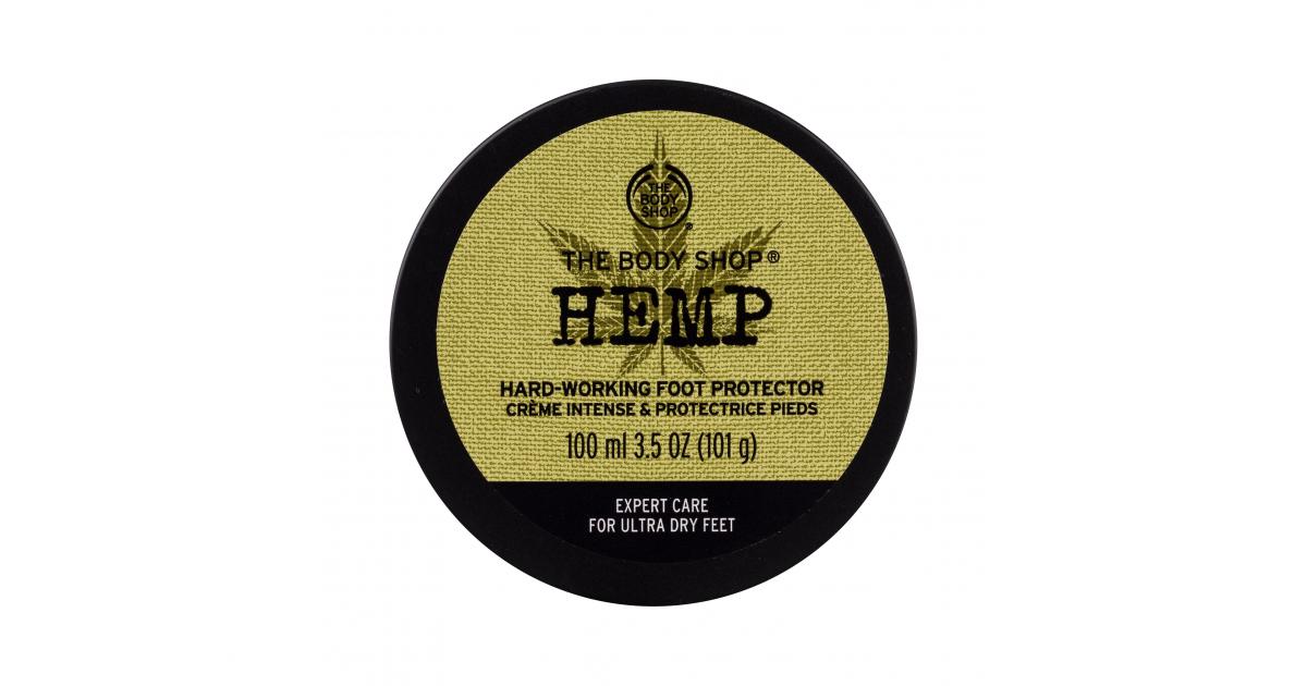 The Body Shop Hemp Hard-Working Foot Protector Cremă de picioare ...