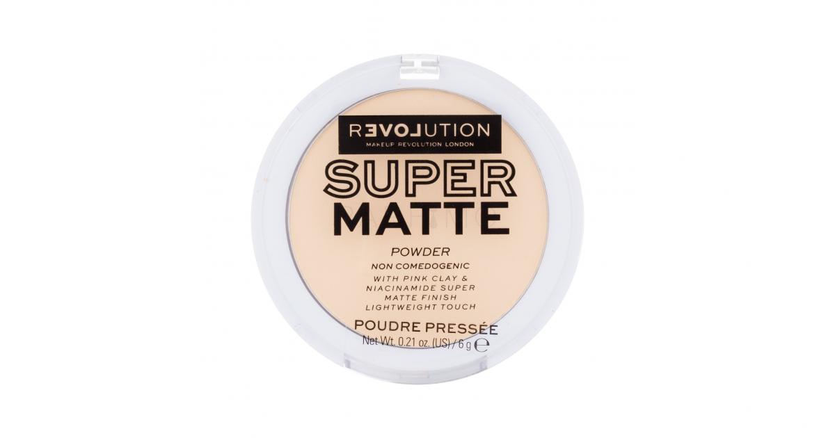 Revolution Relove Super Matte Powder Pudră pentru femei 6 g Nuanţă ...