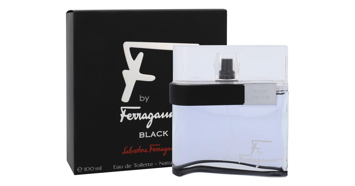 Ferragamo F by Ferragamo Black Apă de toaletă pentru bărbați | Parfimo.ro