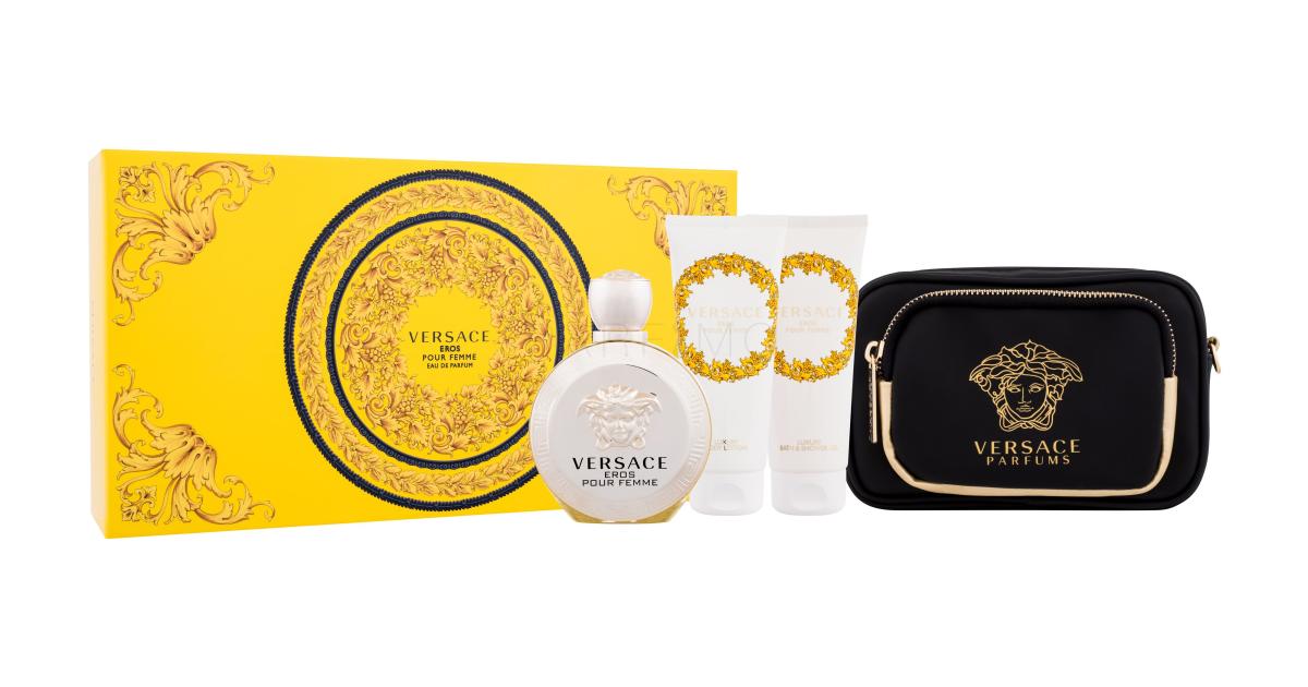 Versace Eros Pour Femme Set cadou Apă de parfum 100 ml + loțiune de ...