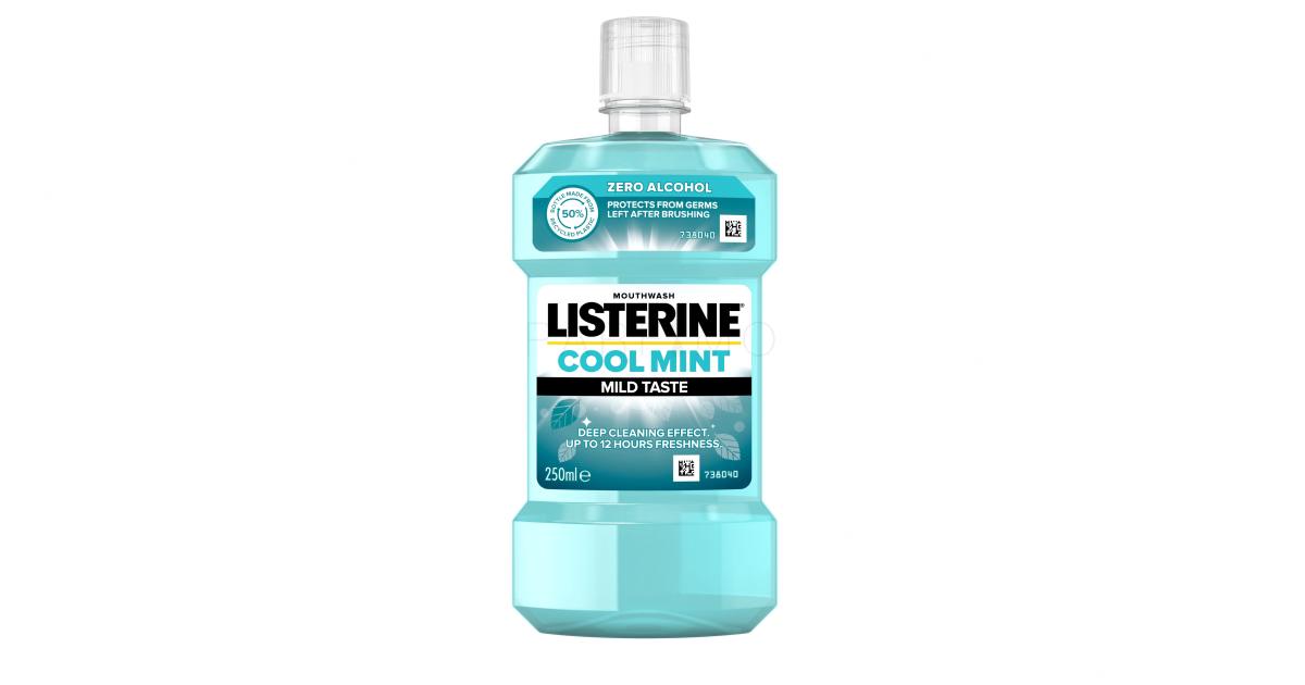 Listerine Cool Mint Mild Taste Mouthwash Apă de gură 250 ml | Parfimo.ro
