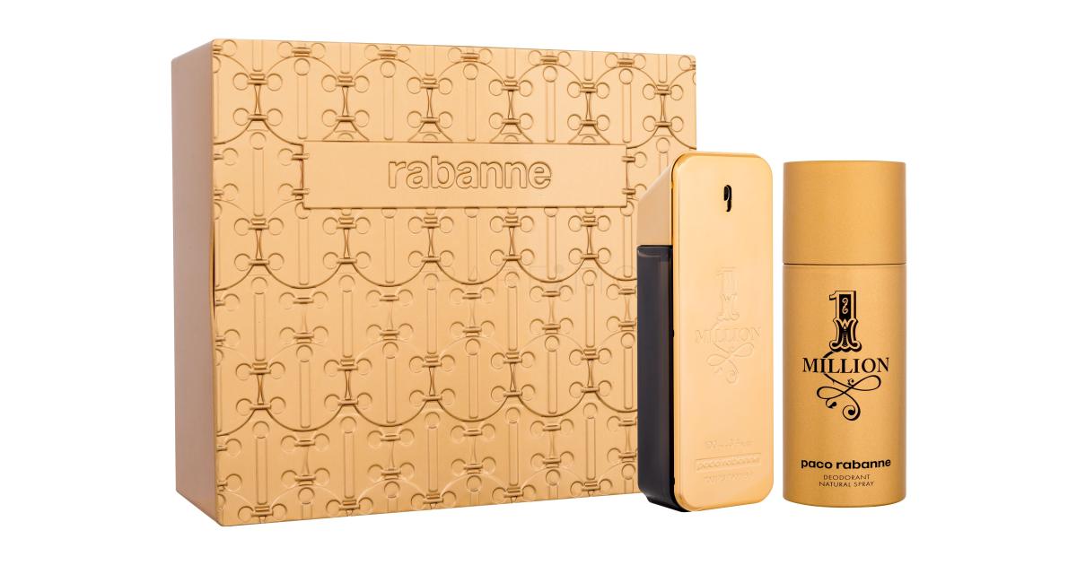 Paco Rabanne 1 Million Set cadou EDT 100 ml + Deodorant Spray 150 ml ...