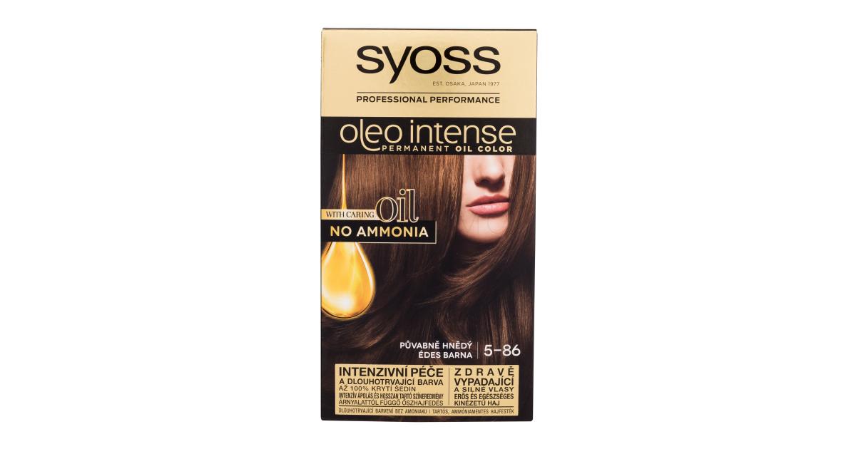 Syoss Oleo Intense Permanent Oil Color Vopsea de păr pentru femei 50 ml ...
