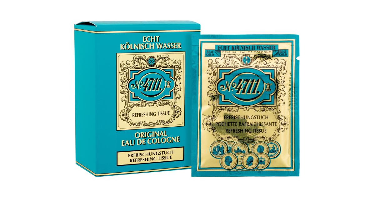 4711 Original Refreshing Tissue Șervețele faciale 10 buc | Parfimo.ro