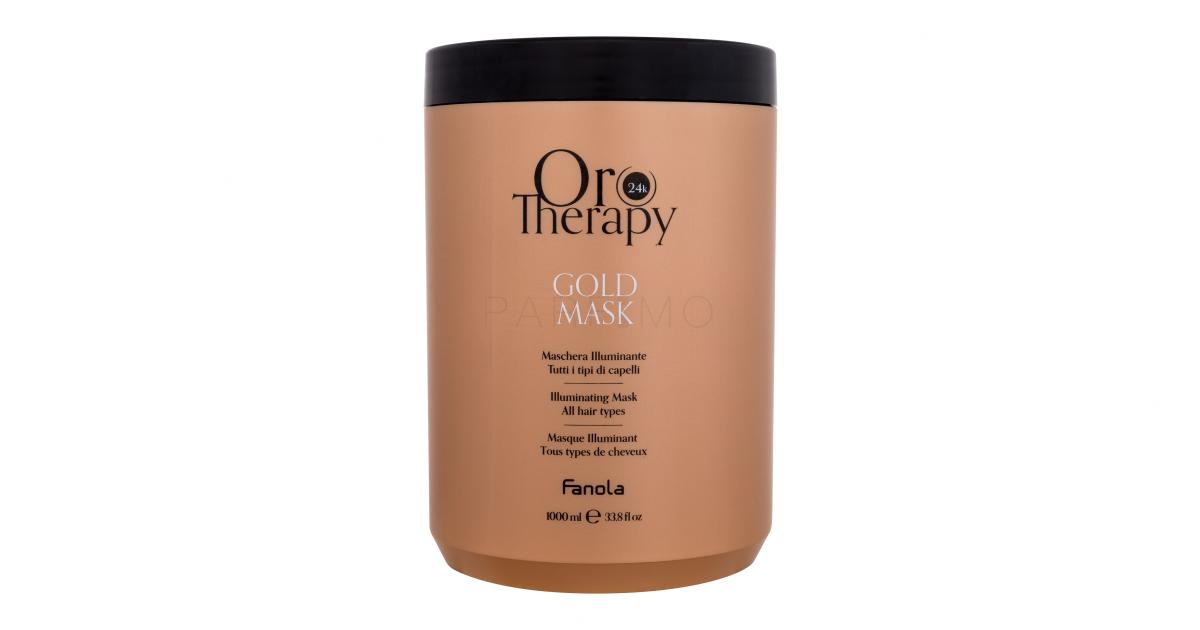 Fanola Oro Therapy 24K Gold Mask Mască de păr pentru femei 1000 ml ...