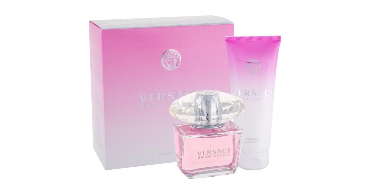 Versace Bright Crystal Set cadou EDT 90 ml + Lapte de corp 100 ml ...