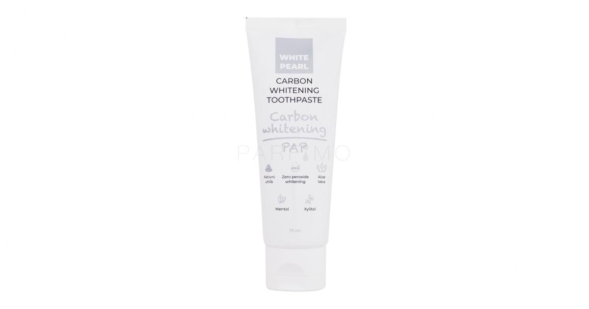 White Pearl PAP Carbon Whitening Toothpaste Pastă de dinți 75 ml ...