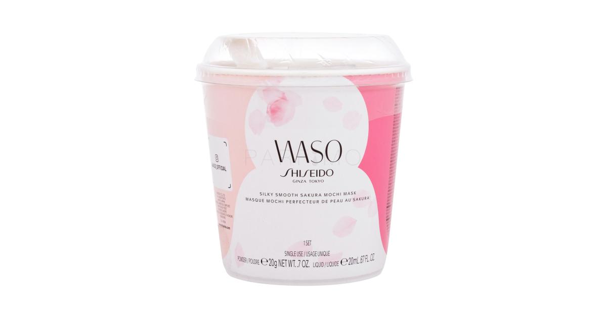 Shiseido Waso Silky Smooth Sakura Mochi Mask Ser facial pentru femei 20 ...