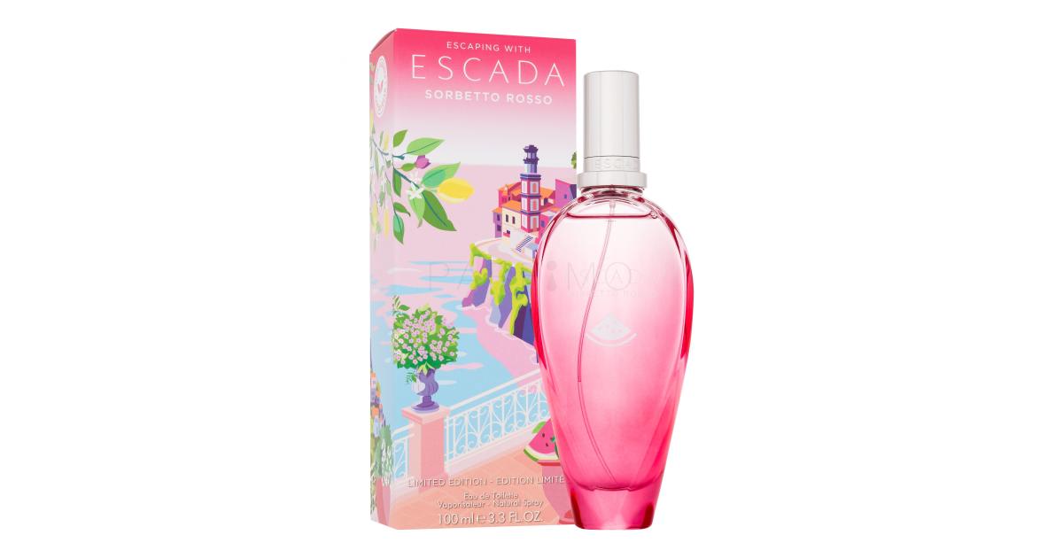 ESCADA Sorbetto Rosso Limited Edition Apă de toaletă pentru femei 100 ml | Parfimo.ro