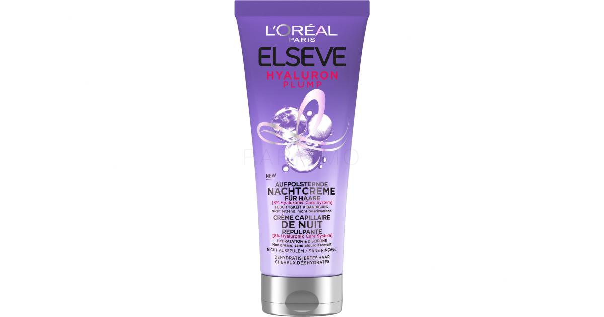 L'Oréal Paris Elseve Hyaluron Plump Night Cream Mască de păr pentru ...