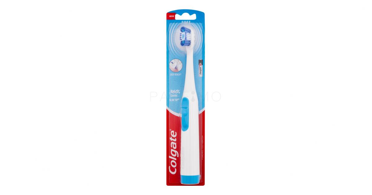 Colgate 360 Sonic Slim Tip Battery Powered Periuțe de dinți sonice ...