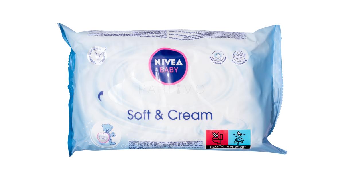 Nivea Baby Soft & Cream Șervețele faciale pentru copii | Parfimo.ro