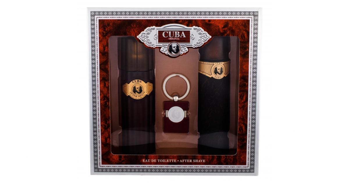Cuba Gold Set cadou EDT 100 ml + Lotiune dupa barbierit 100 ml + Breloc ...