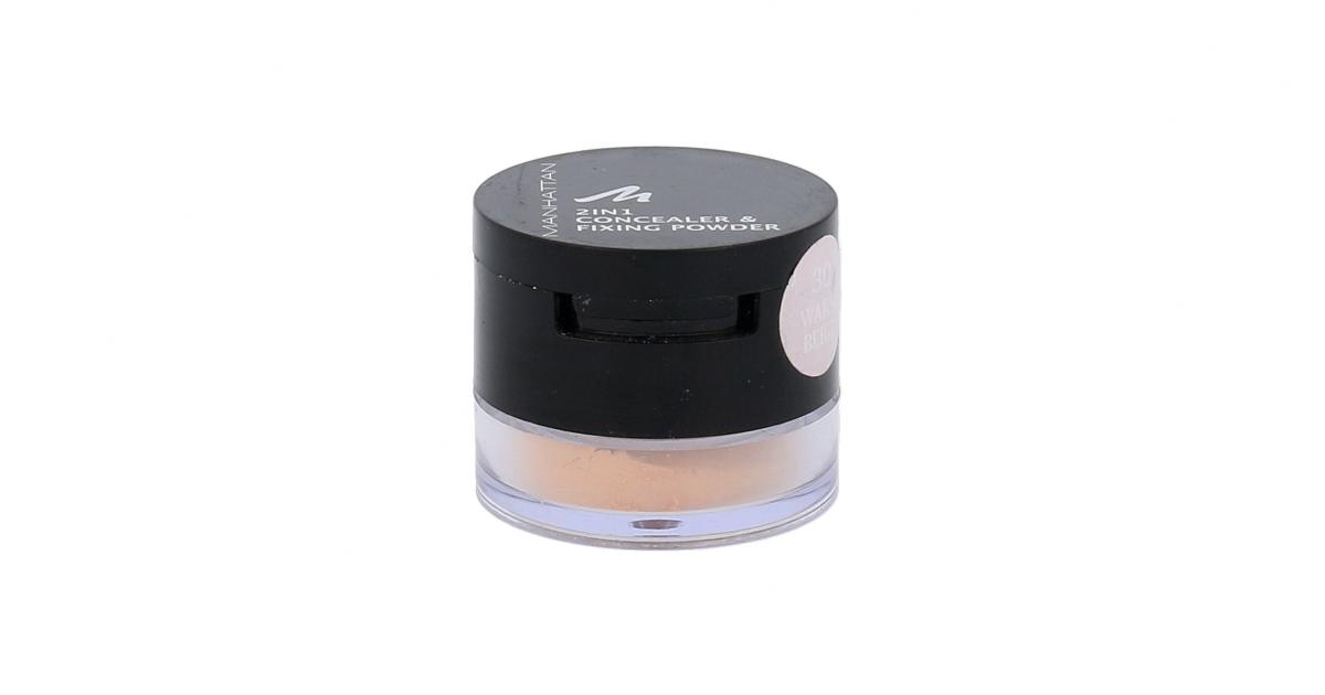 Manhattan 2in1 Concealer & Fixing Powder Pudră pentru femei 1,5 g ...