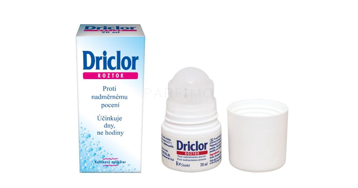 Driclor Antiperspirant Antiperspirant 20 ml | Parfimo.ro