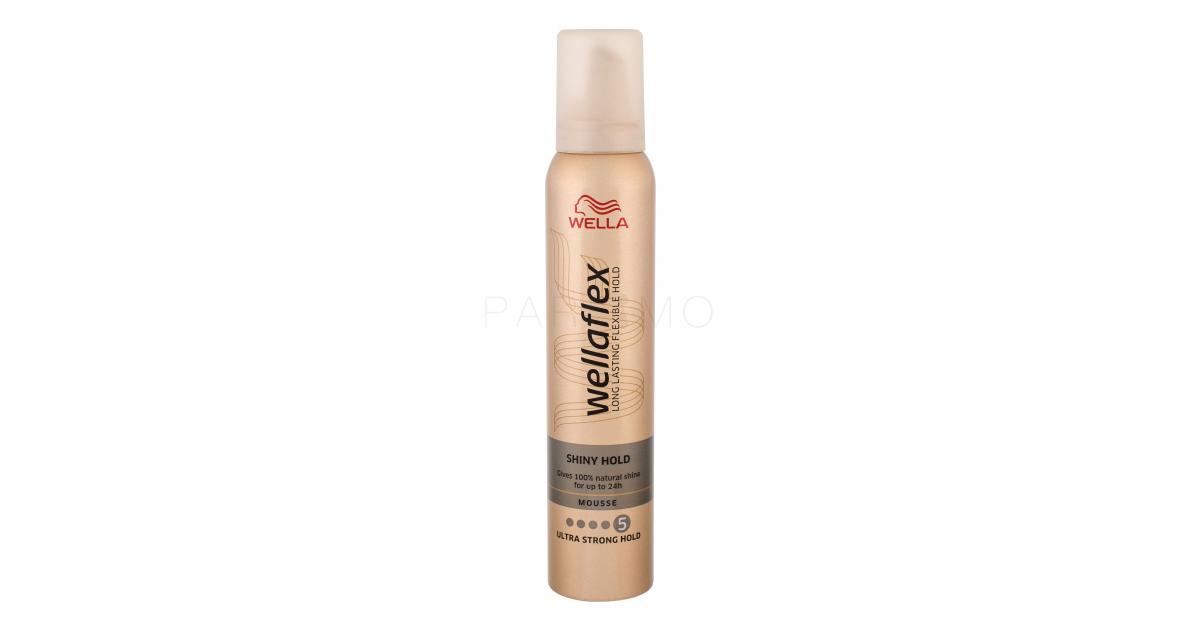 Wella Wellaflex Shiny Hold Spumă de păr pentru femei 200 ml | Parfimo.ro