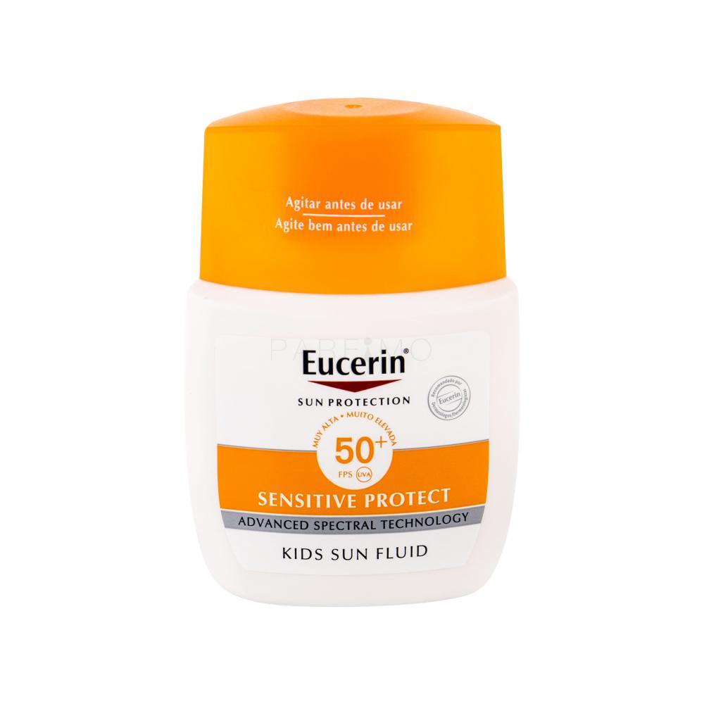 Eucerin Sun Kids Sensitive Protect Sun Fluid SPF50+ Pentru corp pentru ...