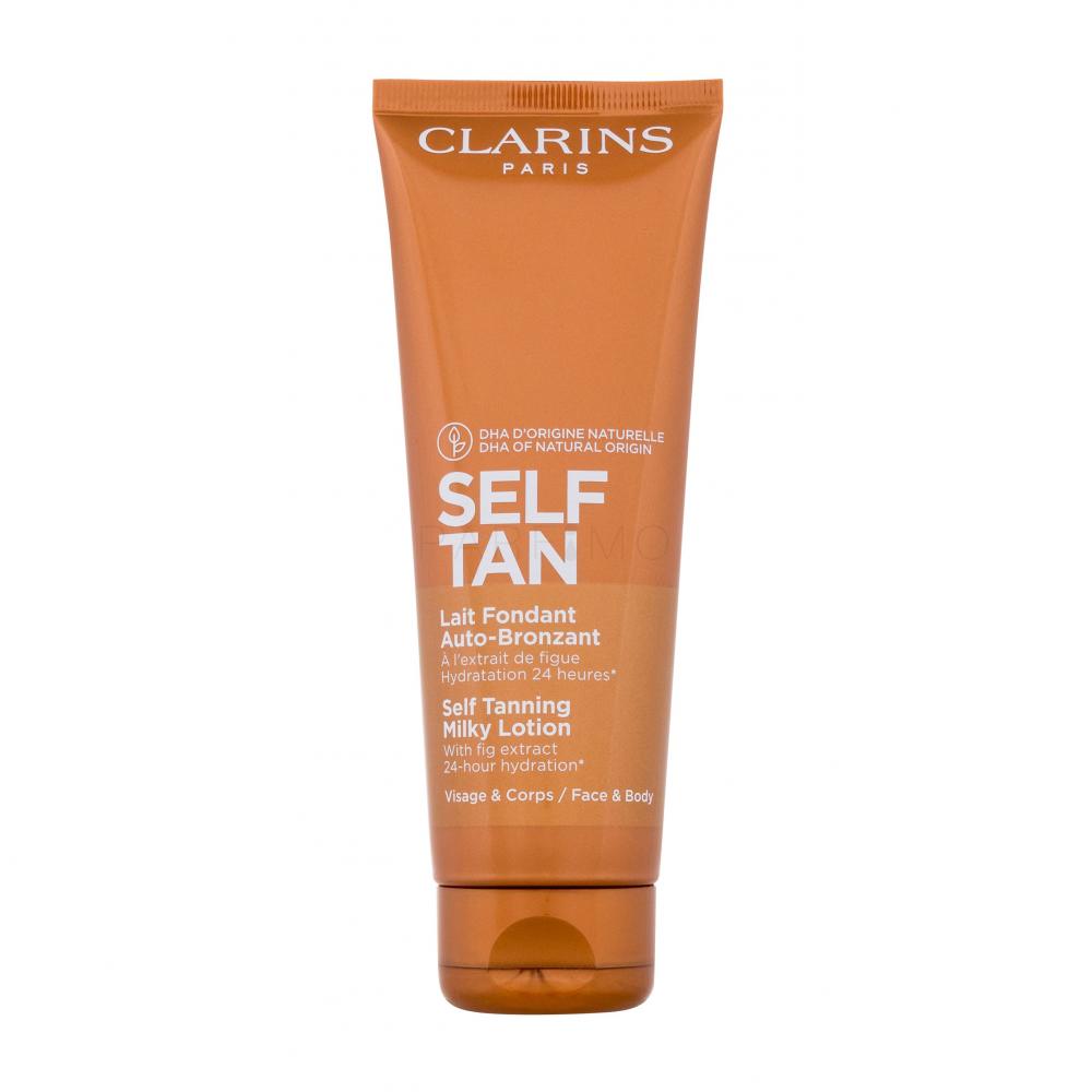 Clarins Self Tan Milky-Lotion Autobronzant pentru femei 125 ml | Parfimo.ro