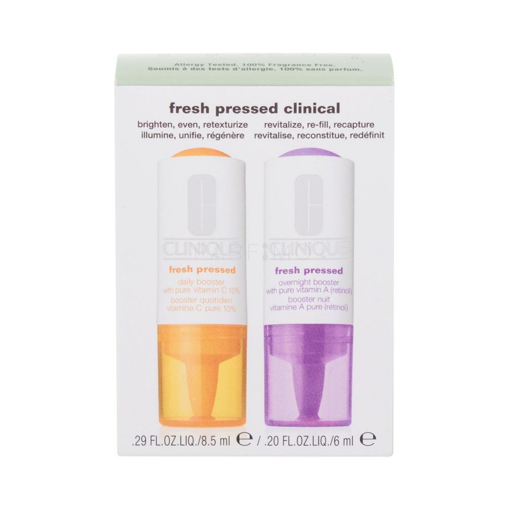 Clinique Fresh Pressed Clinical Set cadou Ser de zi Booster 8,5 ml ...