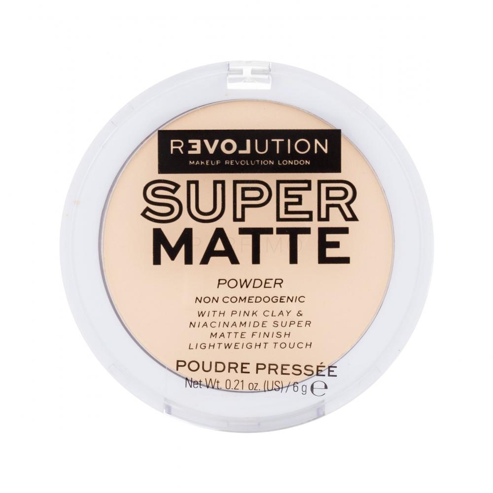 Revolution Relove Super Matte Powder Pudră pentru femei 6 g Nuanţă ...