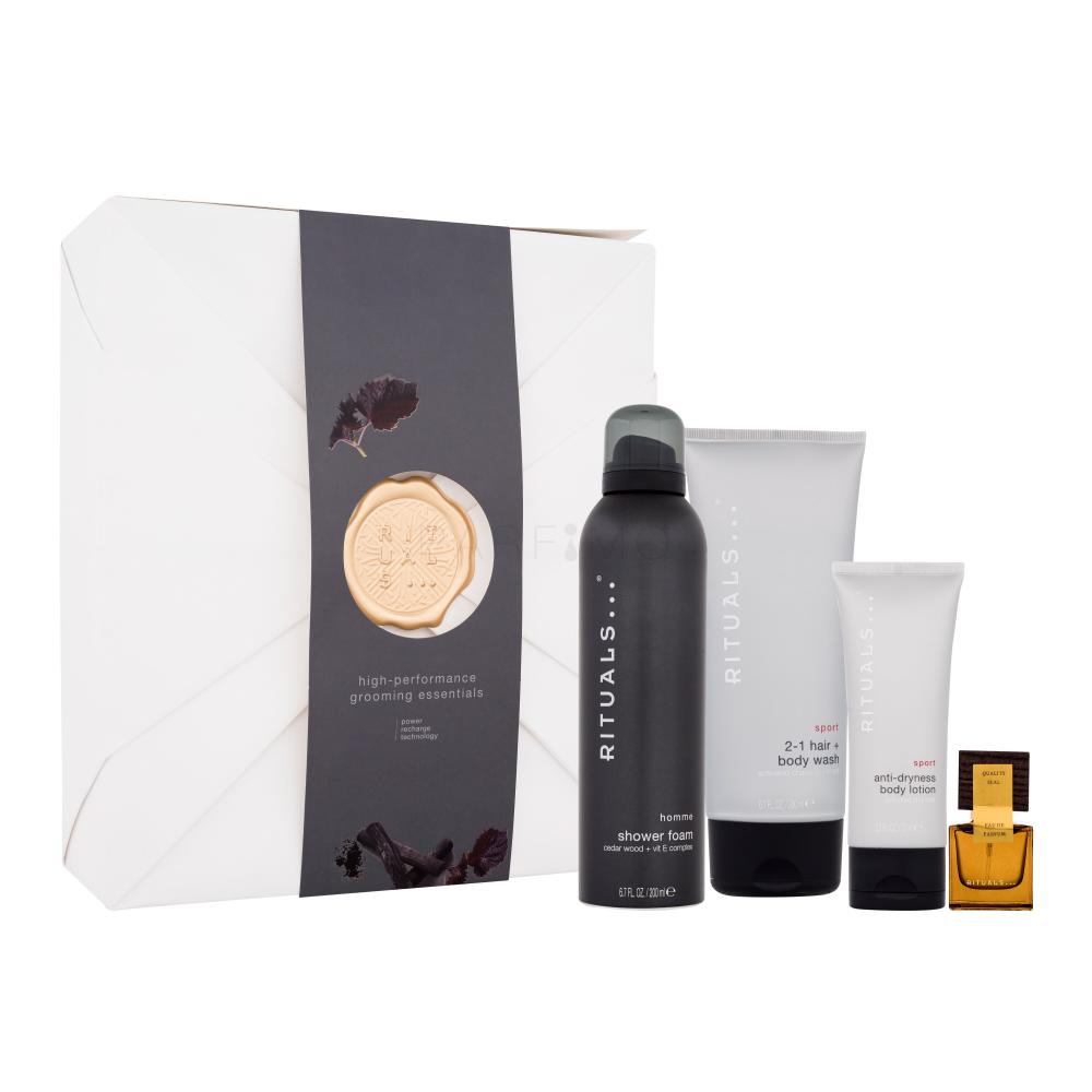 Rituals Homme 4 Bestsellers Set cadou Apă de parfum Homme 15 ml + gel ...