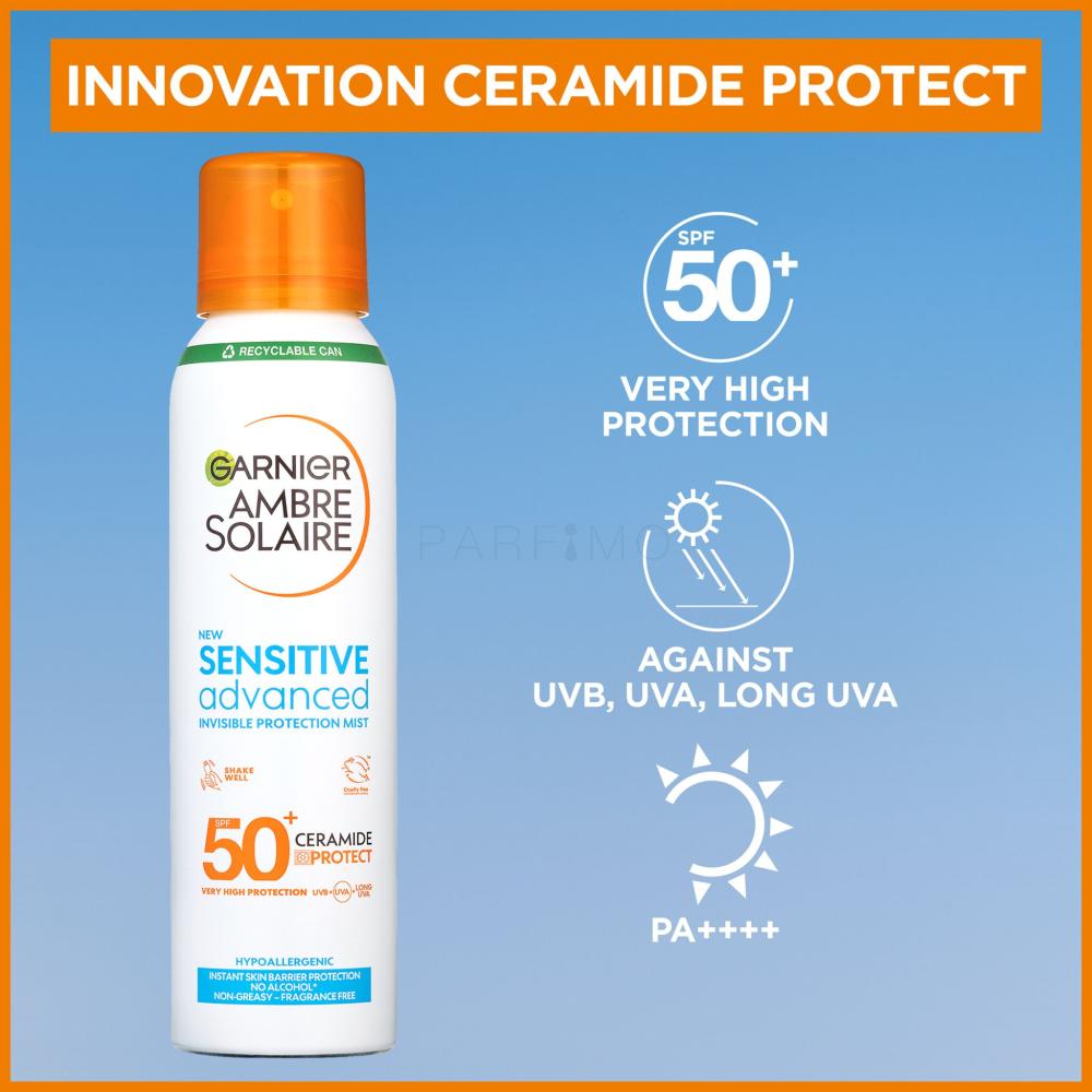 Garnier Ambre Solaire Sensitive Advanced Invisible Protection Mist ...
