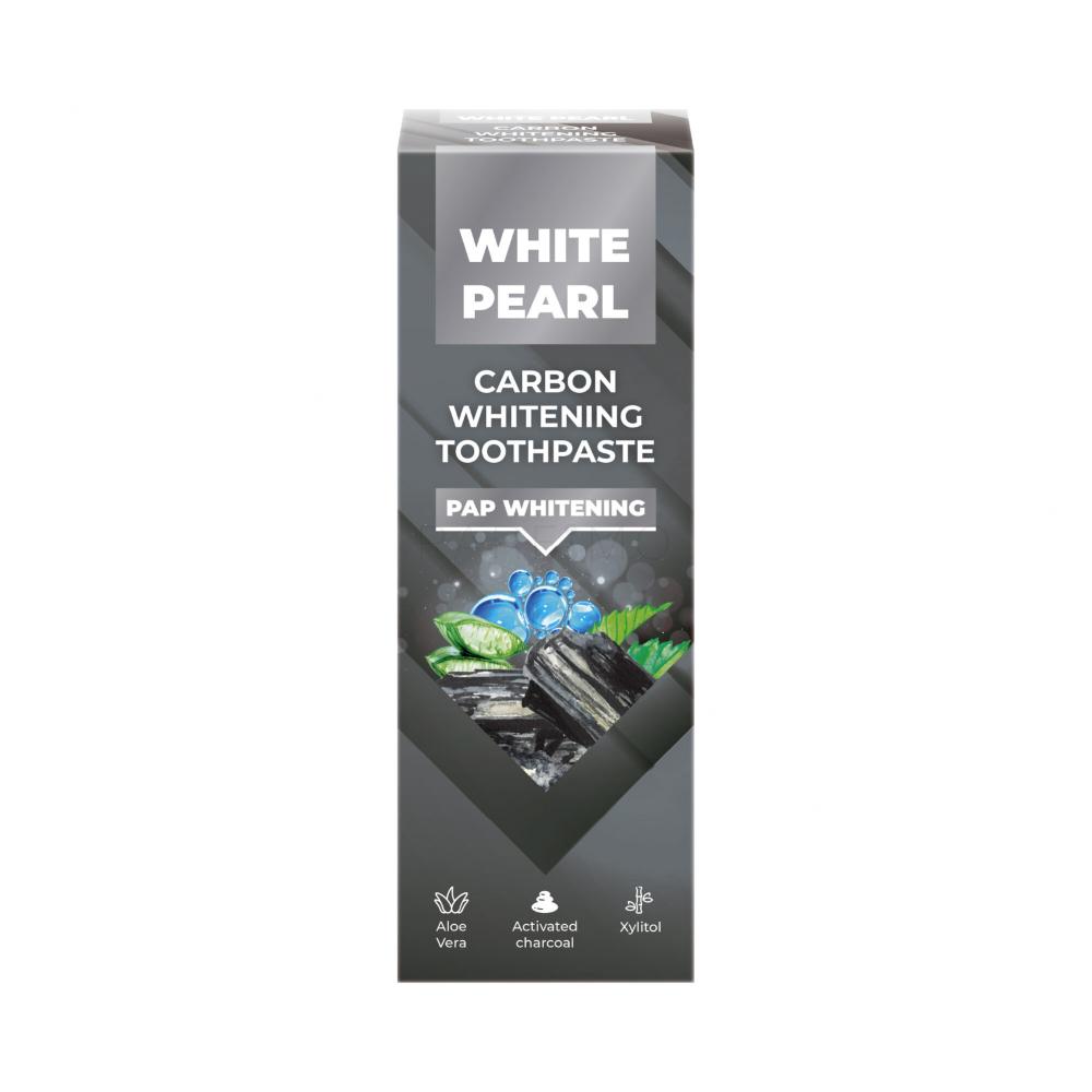 White Pearl PAP Carbon Whitening Toothpaste Pastă de dinți 75 ml ...