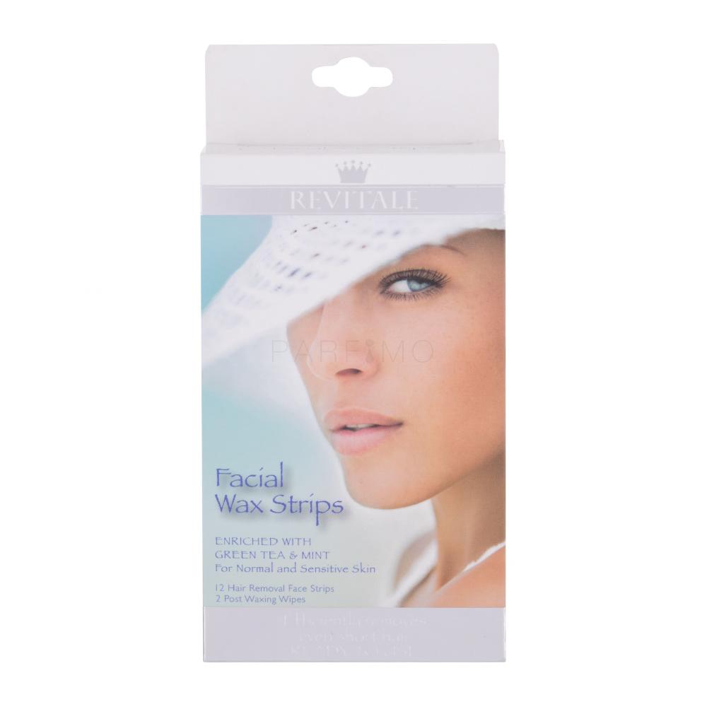 Revitale Wax Strips Facial Depilare pentru femei 12 buc Cutie cu defect ...