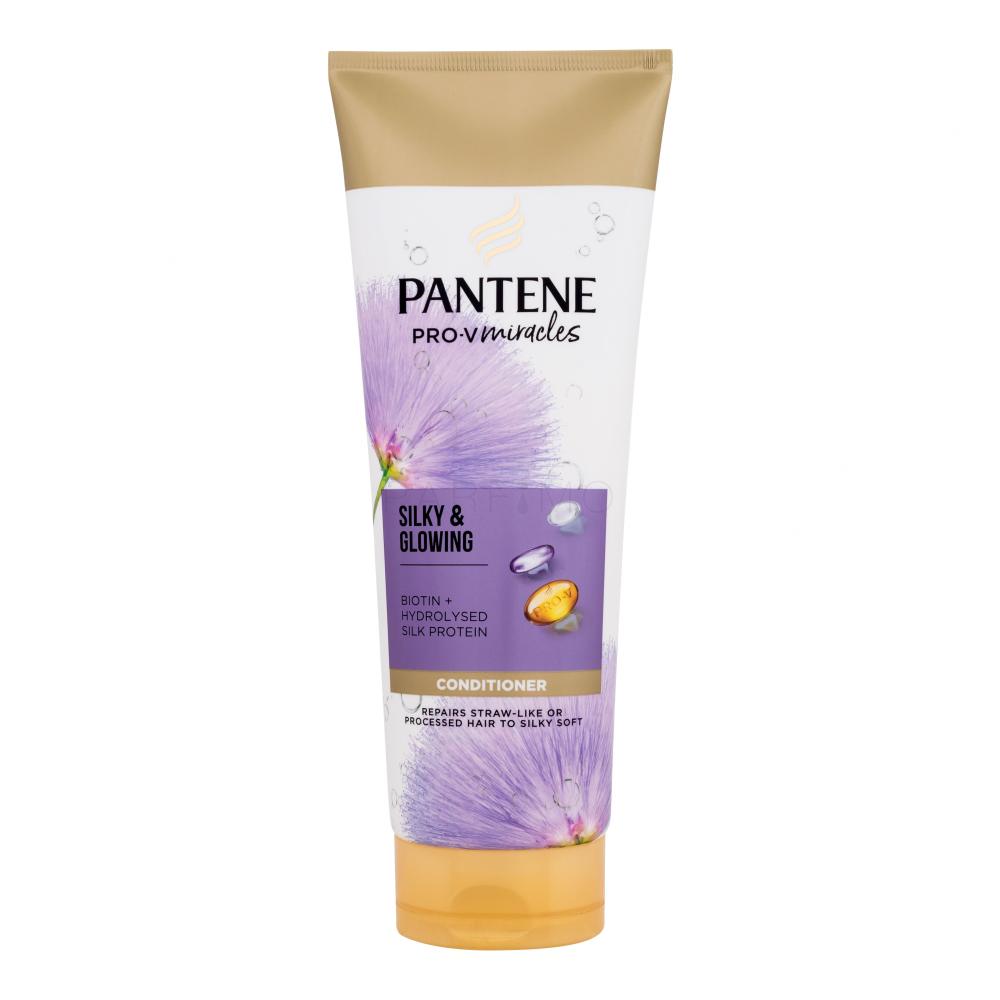 Pantene PRO-V Miracles Silky & Glowing Conditioner Balsam de păr pentru femei | Parfimo.ro