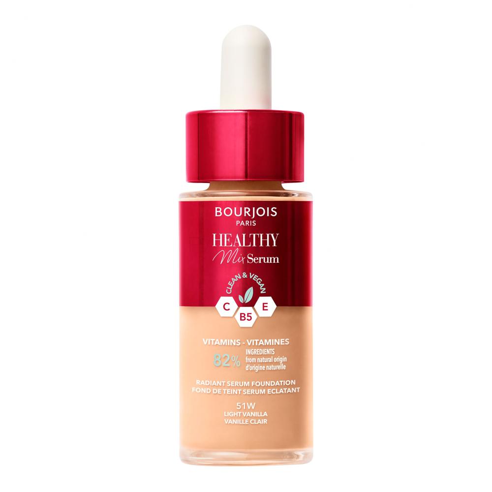 BOURJOIS Paris Healthy Mix Clean & Vegan Serum Foundation Fond de ten ...