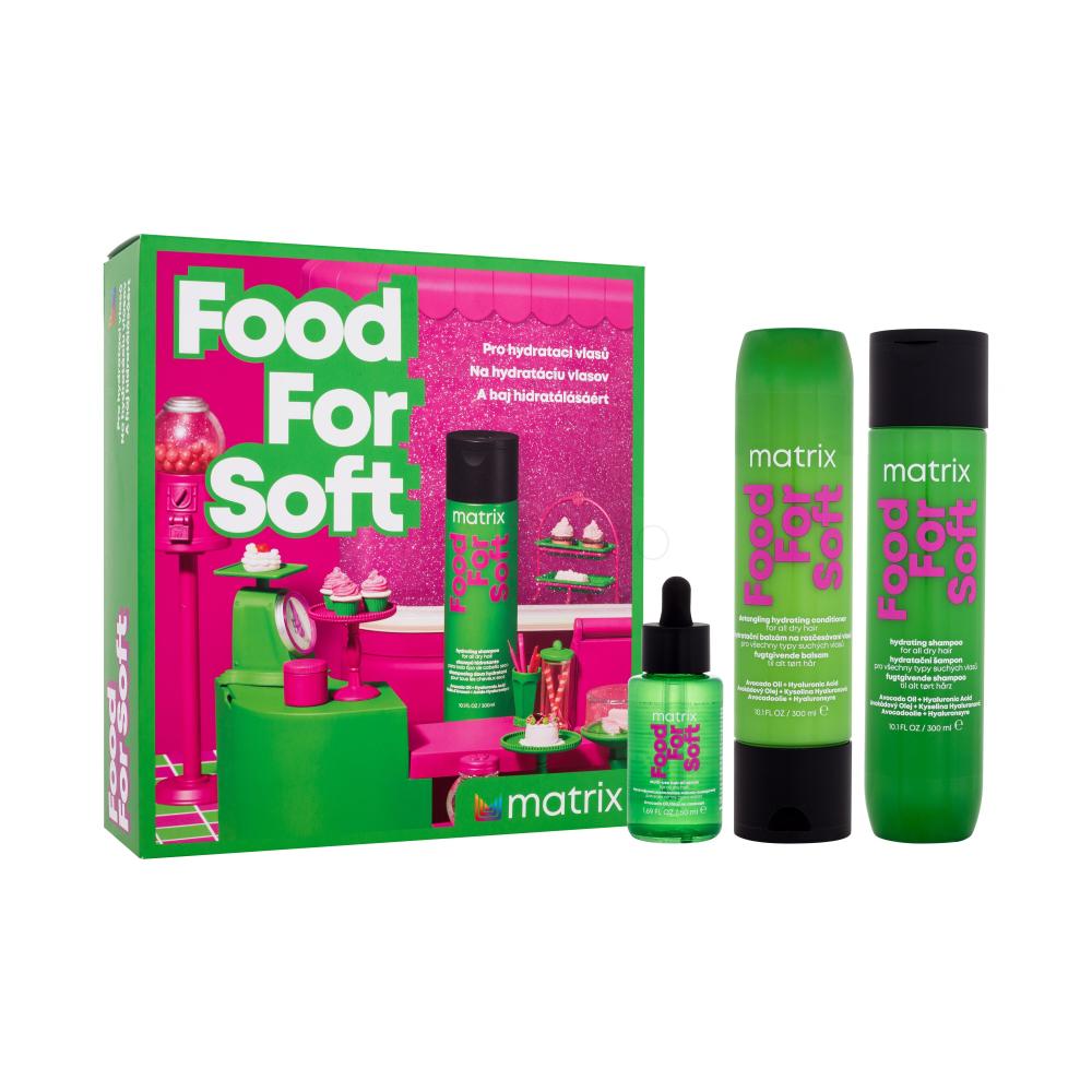 Matrix Food For Soft Set cadou Șampon Food For Soft Hydrating Shampoo ...