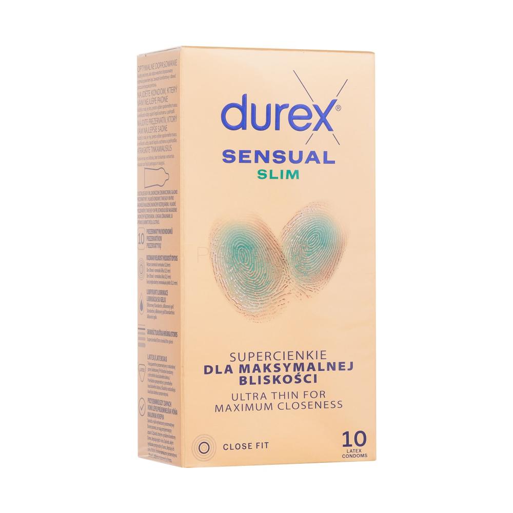 Durex Sensual Slim Prezervative pentru bărbați Set | Parfimo.ro