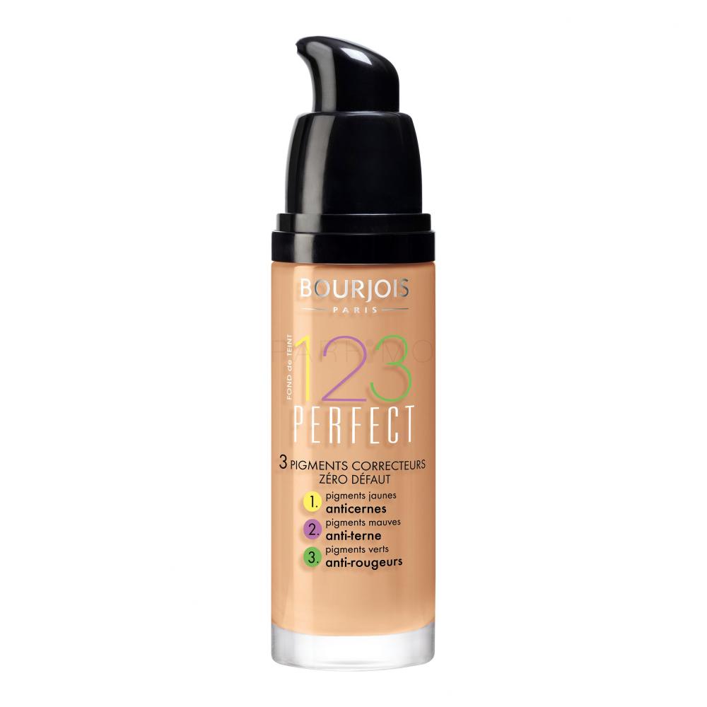 BOURJOIS Paris 123 Perfect Fond de ten pentru femei 30 ml Nuanţă 55 ...