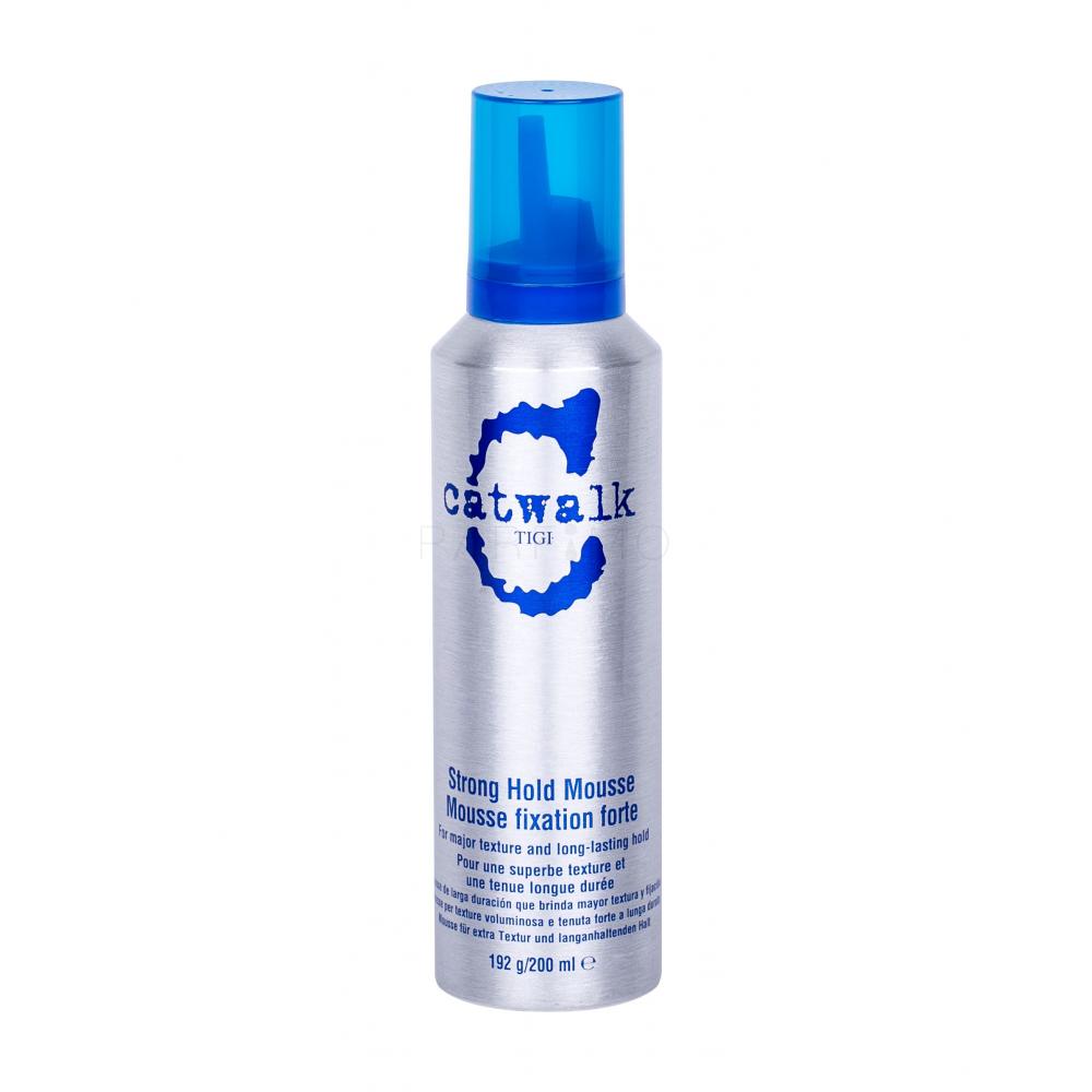 Tigi Catwalk Strong Hold Mousse Spumă de păr pentru femei 200 ml ...