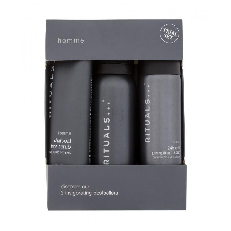 Rituals Homme 3 Invigorating Bestsellers Spumă de duș pentru bărbați ...